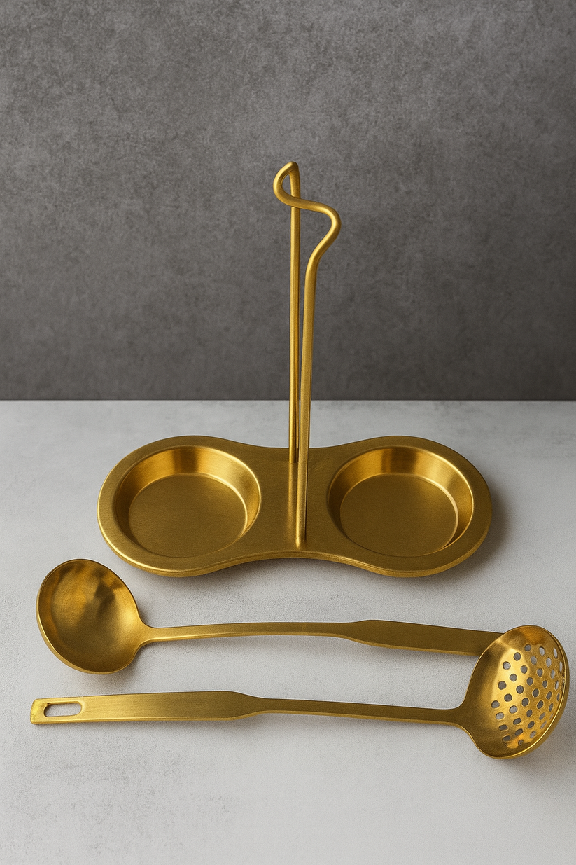 Ladles with Spoon Rest – One.Pot.Kitchen