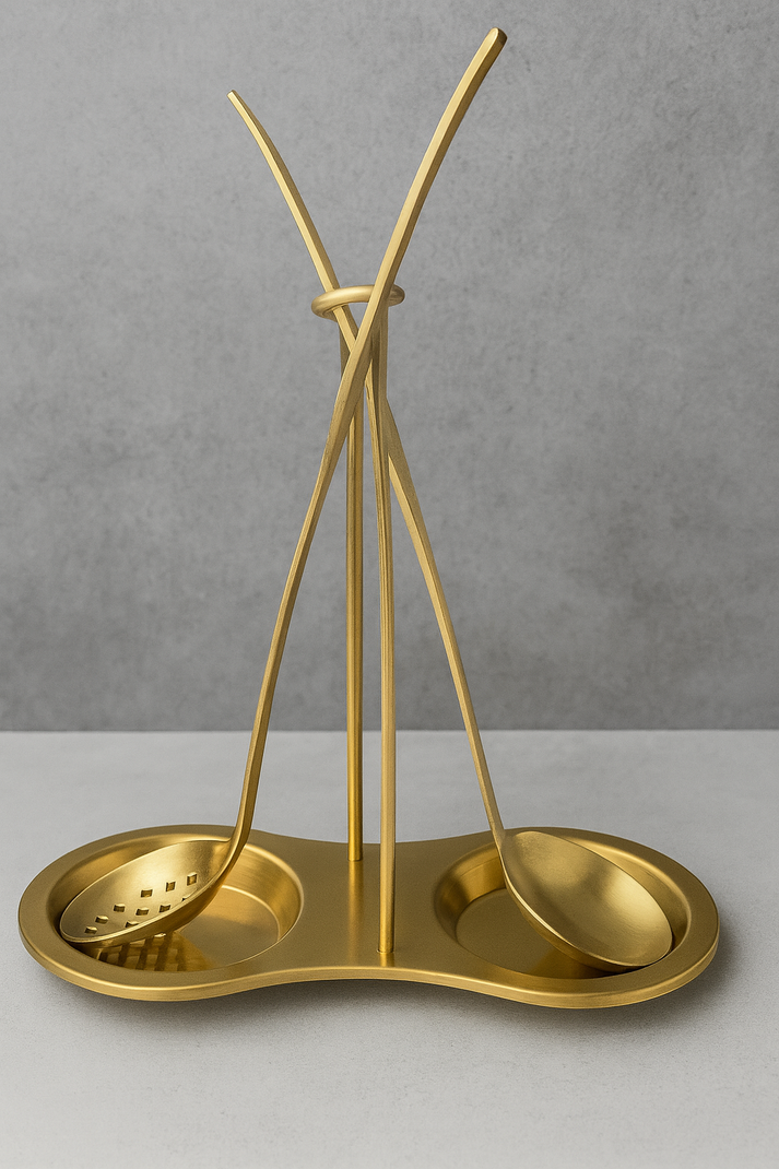 Ladles with Spoon Rest – One.Pot.Kitchen