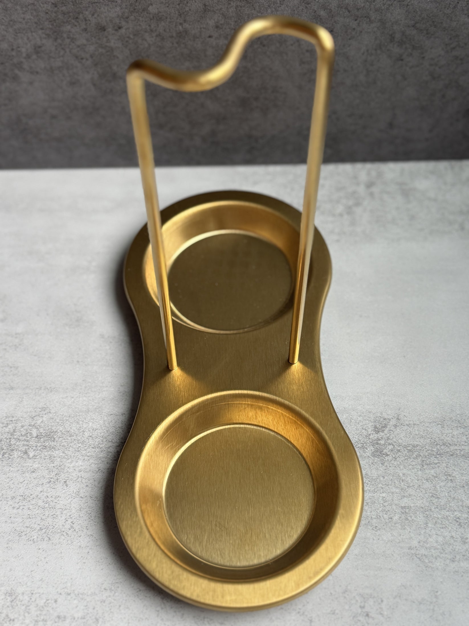 Gold Ladles with Spoon Rest – One.Pot.Kitchen